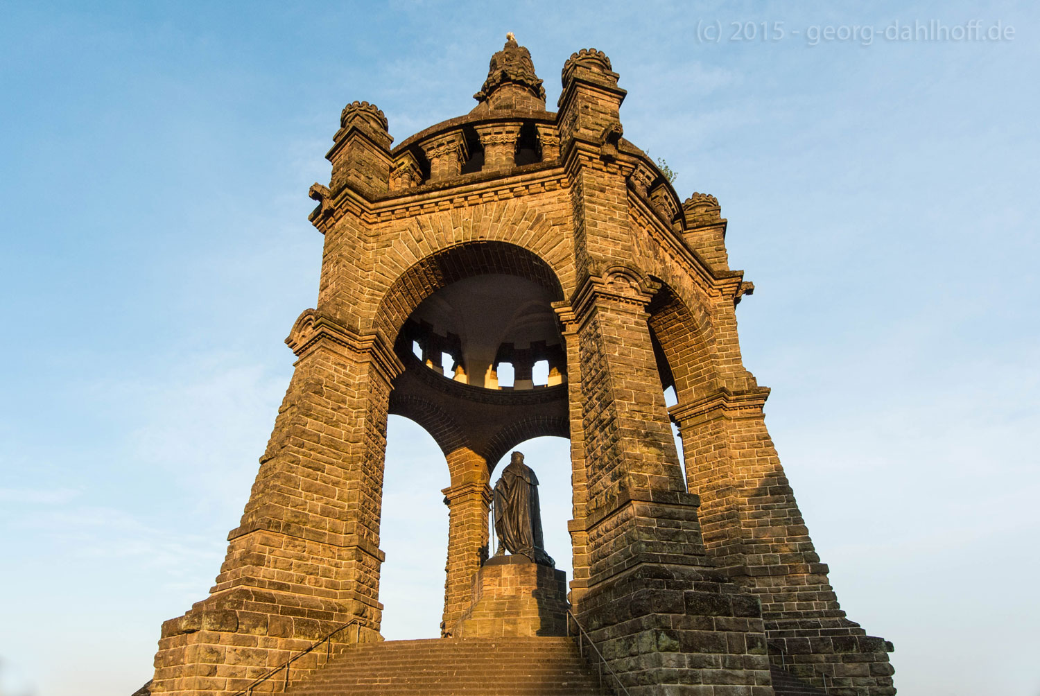 Das Kaiser-Wilhelm-Denkmal bei Porta-Westfalica – Georg Dahlhoff Fotografie
